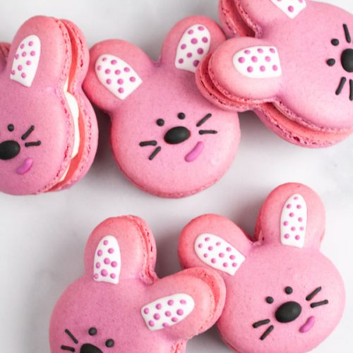 Bunny Macarons - The Tipsy Macaron