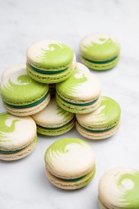 Matcha Macarons - The Tipsy Macaron