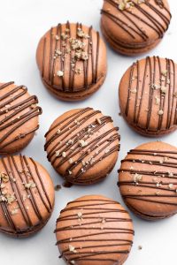 Nutella Macarons - The Tipsy Macaron