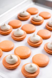 Pumpkin Spice Macarons - The Tipsy Macaron