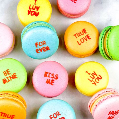 Valentine's Macarons - The Tipsy Macaron